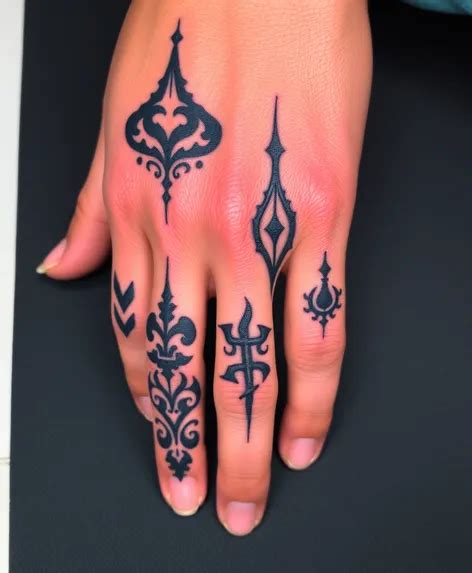 Finger Tattoos Men Image Free Ai Generator Makepix