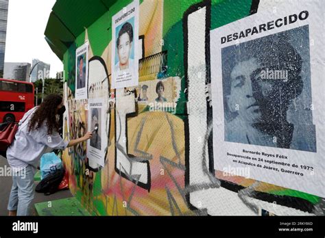 Non Exclusive August 25 2023 Mexico City Mexico Activists Post