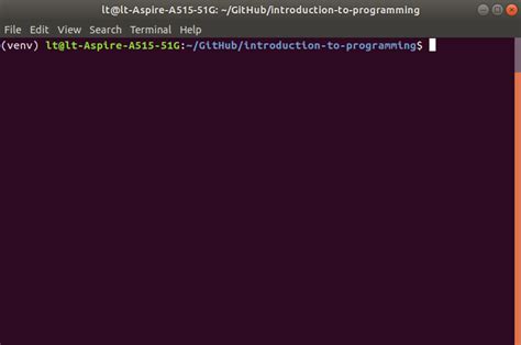 The Command Line Introduction To Programming With Python