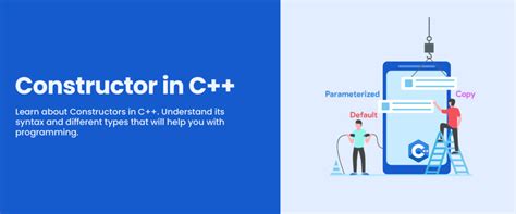 Constructor In C Types Features Syntax More