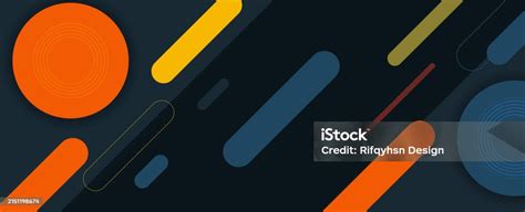 짙은 검은 색 배경에 현대적인 여러 가지 빛깔의 추상적인 기하학적 원 모양 디자인입니다 랜딩 페이지 책 표지 브로셔 전단지 잡지 모든 브랜딩 배너 헤더 프레젠테이션 및 배경