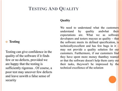 Fundamentals Of Testing Pptx