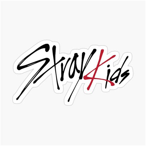 Stray Kids logo Sticker by honeybaee | Stray kids sticker, Stray kids ...