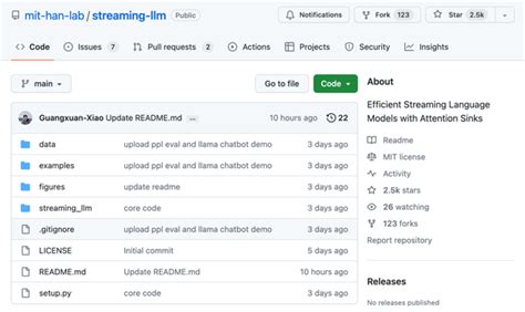 Token Streamingllm Github K