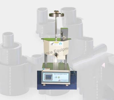 Melt Flow Index Tester Manufacturers As Per ASTM D ISO Advance Equipments