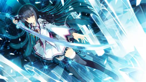 Wallpaper Illustration Anime Girls Thigh Highs ART Screenshot