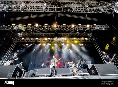 Feeder Performing At Eirias Stadium In Colwyn Bay North Wales On 18th