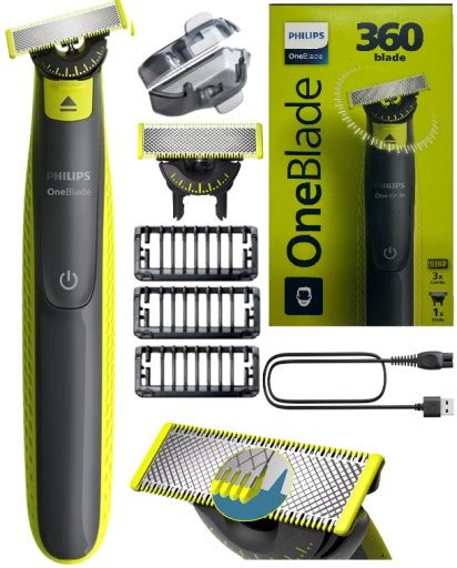 GOLARKA PHILIPS ONEBLADE TRYMER DO ZAROSTU BRODY CIAŁA MASZYNKA DO