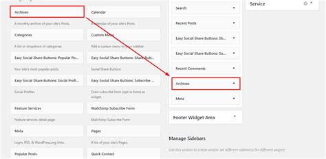 Widget Management Boudoir Boudoir Theme