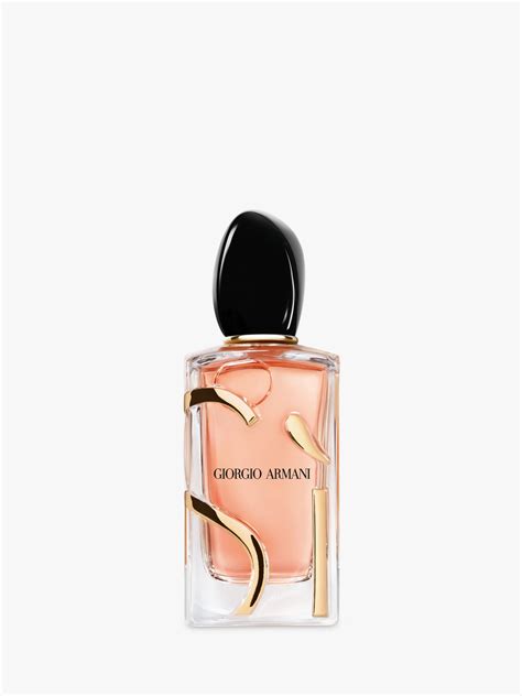 Giorgio Armani Sì Eau De Parfum Intense Refillable 100ml At John Lewis