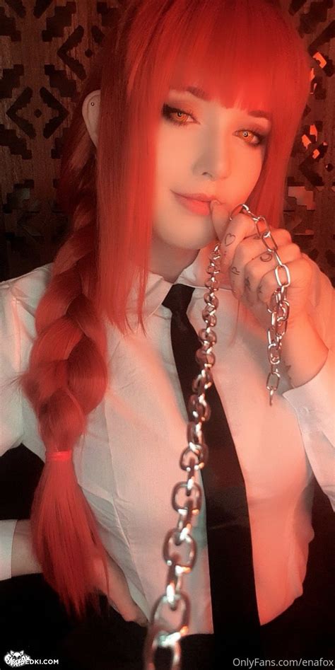 Enafox Makima Chain Saw Man Naked Cosplay Asian 20 Photos Onlyfans