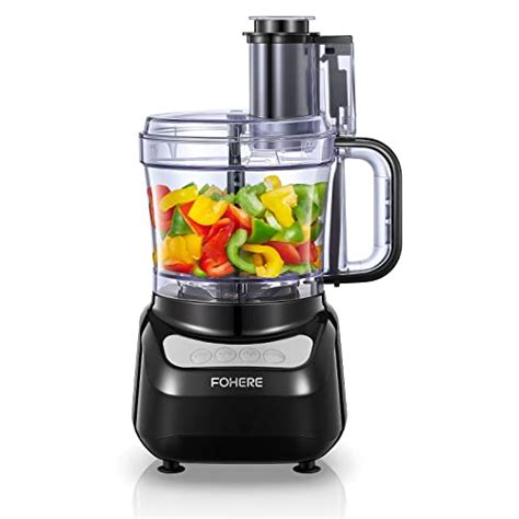 Fohere Food Processor 12 Cup 4 Functions For Chopping Slicing Pure Fohere