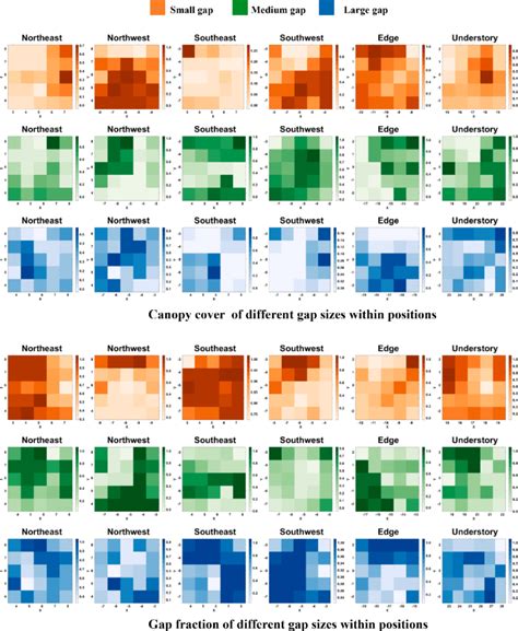 Canopy Cover And Gap Fraction Of Understory Vegetation In Gaps With Download Scientific Diagram