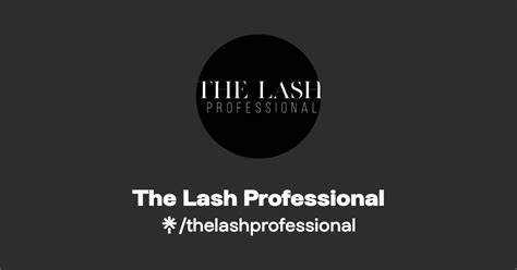 The Lash Professional Instagram Facebook Tiktok Linktree