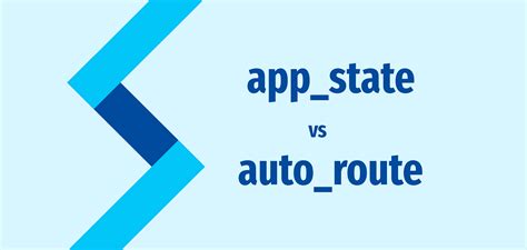 app state vs auto route for flutter navigation by alexey inkin flutter senior medium
