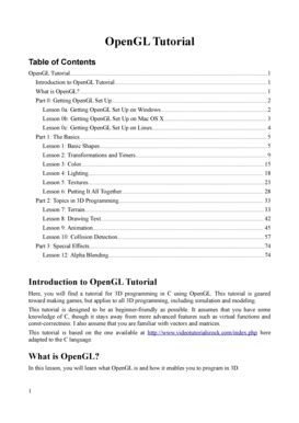 Fillable Online Introduction To Opengl Tutorial Lirmm Fax Email Print