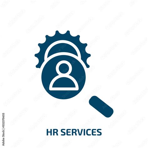 Hr Services Icon From General Collection Filled Hr Services Service