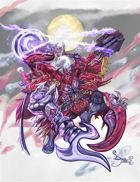 Gilgamesh Final Fantasy Art