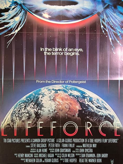 Lifeforce 1985 Movie Poster Original Vintage Sold Out Posters