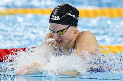 Россиянка Чикунова взяла серебро на ЧМ по плаванию на 200 м брассом