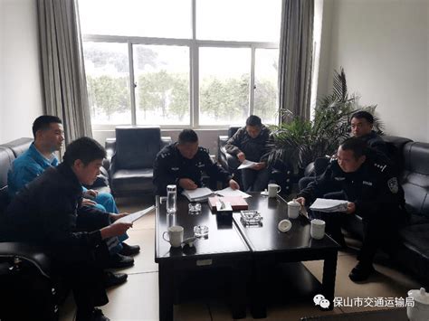 【交通快讯】保山市交通运输综合行政执法支队腾冲大队开展车辆超限超载治理工作相关检查企业