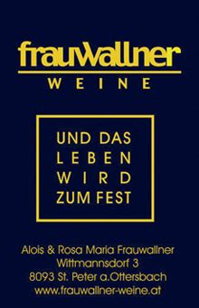 Frauwallner Weine Vulkanland