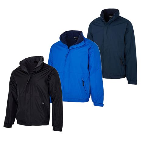Regatta Mens Dover Fleece Lined Waterproof Jacket Portstewart
