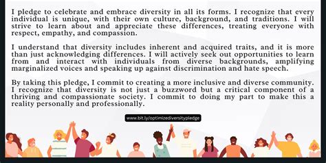 The Diversity Pledge Form Sign By Liza Wisner
