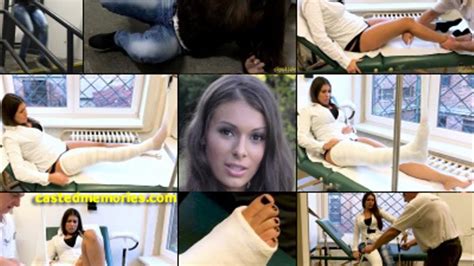 Lia Llc Accident Trip And Fall Full Cast Application And Crutching Try Out In Hd 1920 X 1080