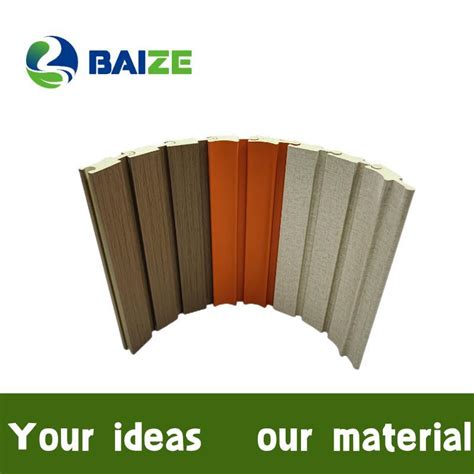 Vertical Wpc Fluted Wall Panels Interior Wood Plastic Composite Wall