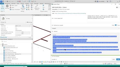 Wuillian M On Linkedin Revit Intern Dynamogpt With Voice Solving