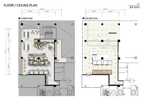 직원 커뮤니케이션 공간 설계 공유 오피스 인테리어 설계