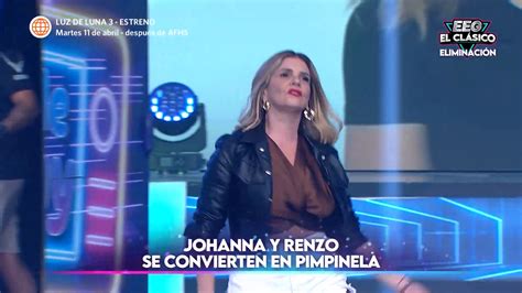 Lomejordeeegelclásico Johanna Y Renzo Se Enfrentaron En Un Reto