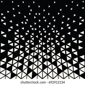 Abstract Seamless Geometric Triangle Pattern Vector Stock Vector Royalty Free