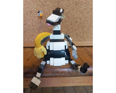 Lego Moc Chubby Giraffe And Zebra By Tuxille Rebrickable Build With