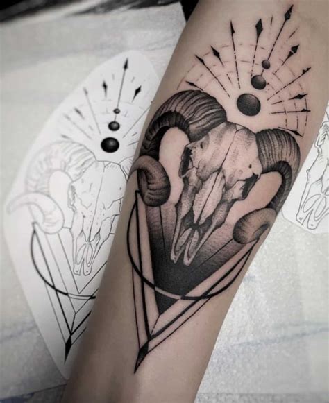 Aries Tattoos For Guys Forearm