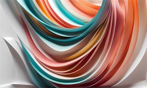 Premium Photo Abstract Background Colored Sinuous Stripes Wallpaper