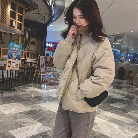 Winter Jacket New Style Small Down Cotton Padded Women Short Autumn