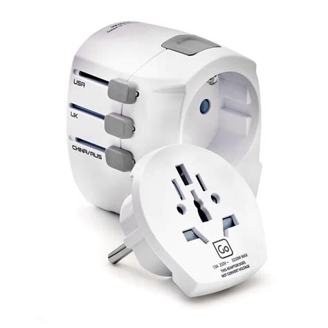Grounded Ww Adaptor Usb White
