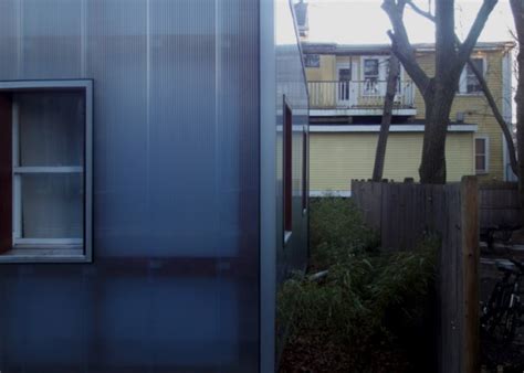 Massachusetts House Has Translucent Plastic Walls And Wheeled Shutters