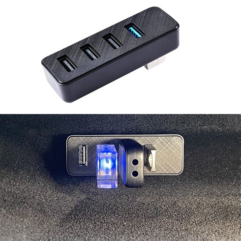 Buy Glove Box Usb Hub For Tesla Model 3 Highland 2024 And Tesla Model 3