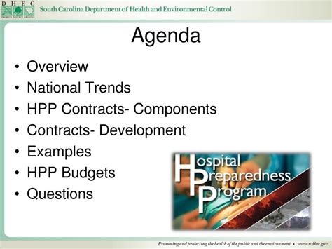 PPT Contract Budget Process For Hospital Preparedness Program Grant HPP PowerPoint