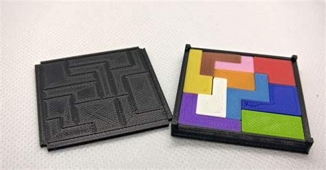 Tile Puzzle Game By Ruroell Download Free Stl Model