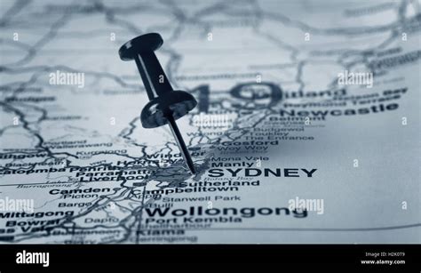Sydney Street Map Hi Res Stock Photography And Images Alamy