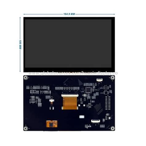 Buy Wholesale China Inch Tft Lcd Display With Pcba And Touch Panel X Resolution Wire