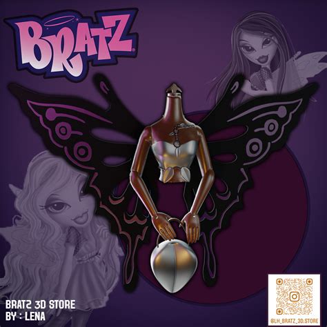 💍 Bratz Pixiez Wings・ Stl File For 3d Printing・cults