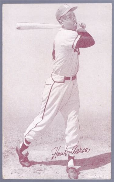 Lot Detail - 1947-66 Baseball Exhibits- Hank Aaron