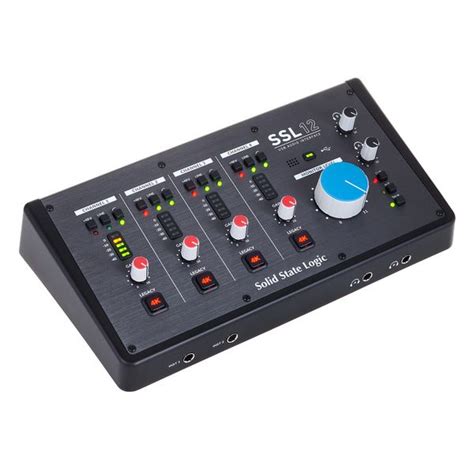 audiopro solid state logic ssl12 12 in 8 out audio interface