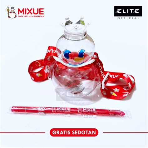 Jual Botol Minum Mixue 700ml Tumbler Tempat Minum Limited Edition