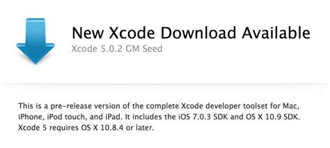 apple lanseaza xcode 5 0 2 gm idevice ro